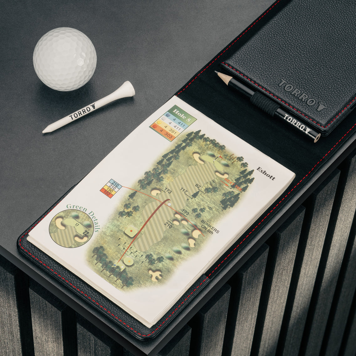 Leather Golf Scorecard Holder & Yardage Book Cover – TORRO USA