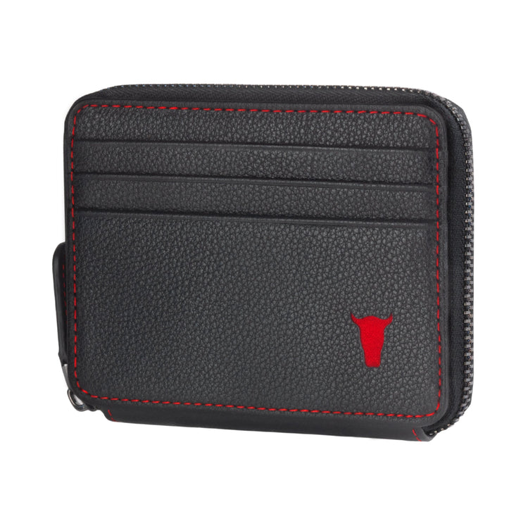 Leather Zipped Coin Purse with Card Holder – TORRO USA
