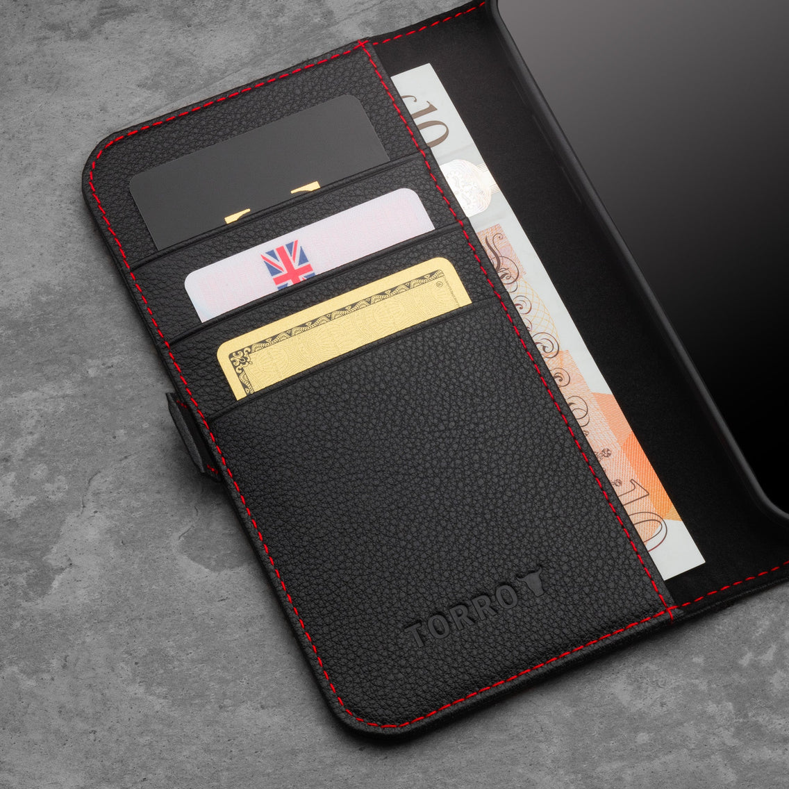 iPhone 12 Mini Leather Case (with stand function) – TORRO USA