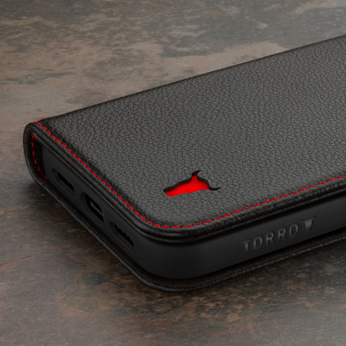 iPhone 15 Pro Max Leather Wallet Case (with Stand Function) – TORRO USA