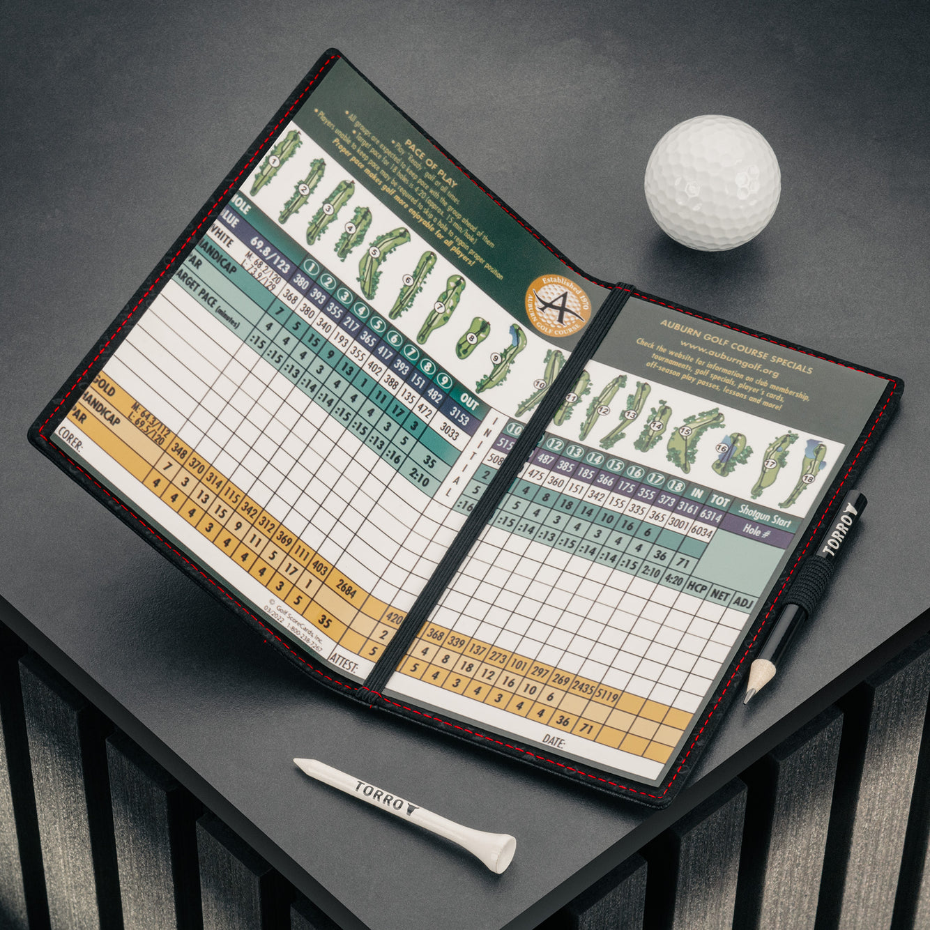 Leather Golf Scorecard Holder (PRO Edition) – TORRO USA