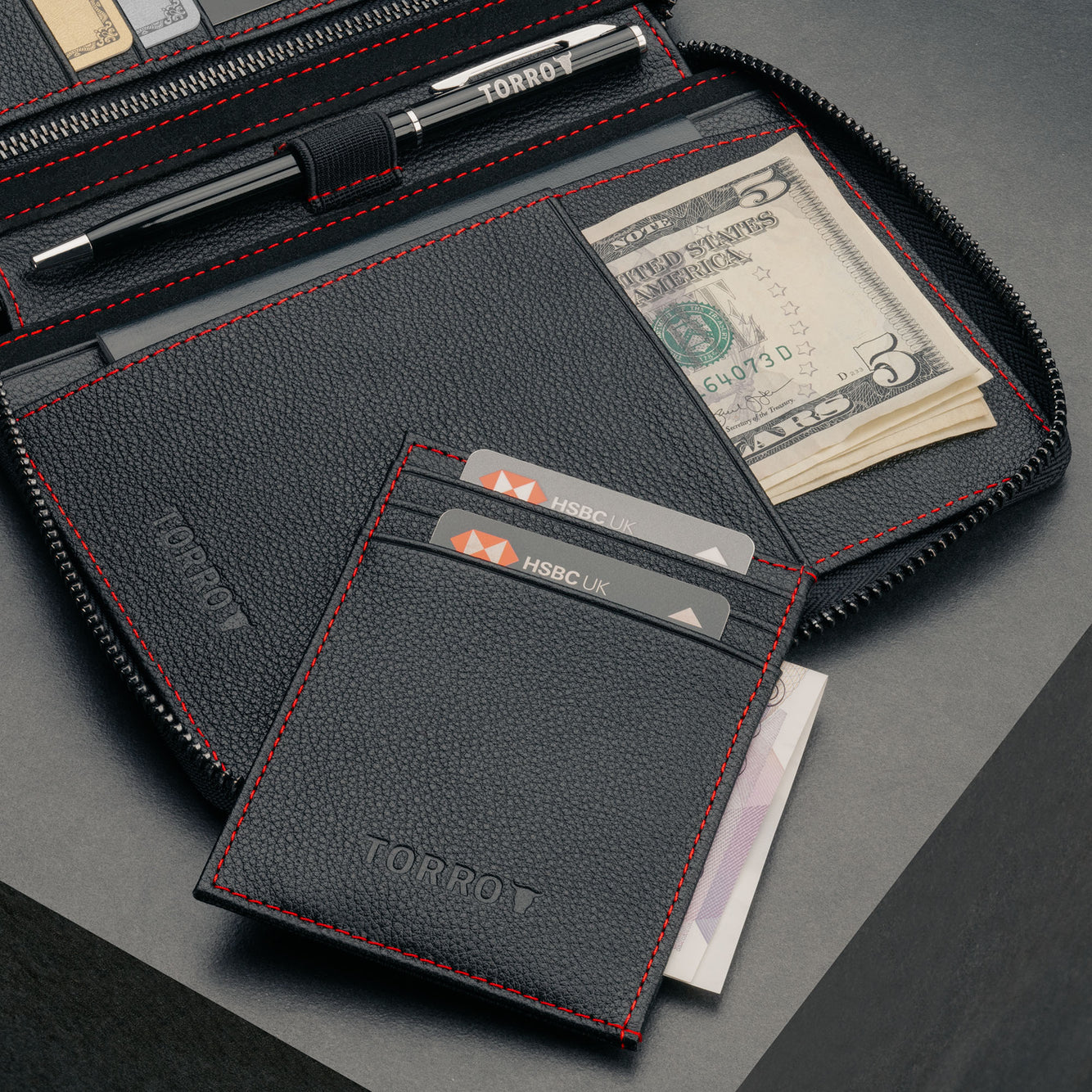 Solo Leather Travel Wallet - Travel Accessories – TORRO USA