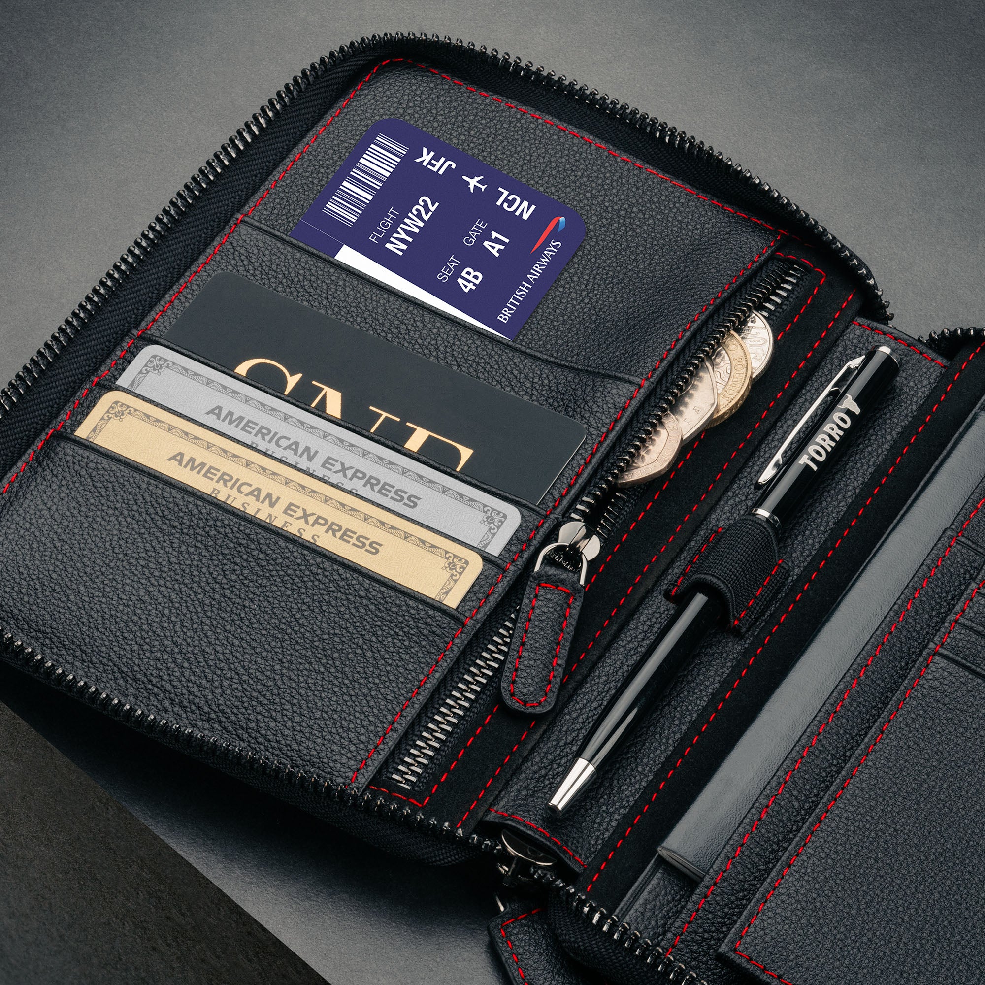 Solo Leather Travel Wallet - Travel Accessories – TORRO USA